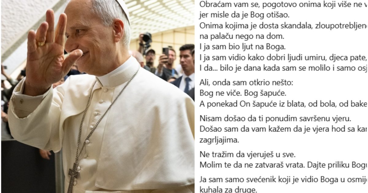 Navodni govor Lava XIV. koji se masovno dijeli je gotovo sigurno 'fake' - Bitno.net