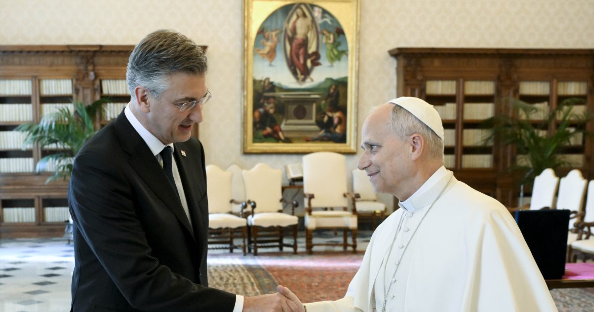 Premijer Plenković susreo se s Papom, evo o čemu su razgovarali - Bitno.net